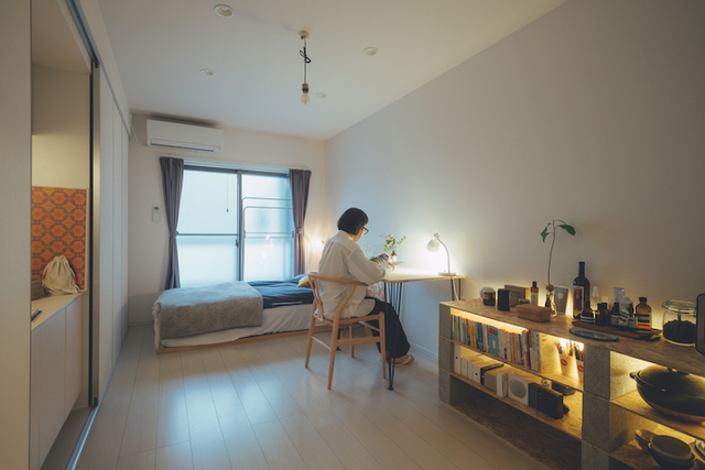 写真 (1枚目) - 「食べて寝て」当たり前の繰り返しを自分好みに磨いていく。1K・27㎡ - LOCARI（ロカリ）