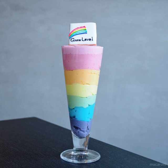 写真 (5枚目) - 一日15食限定！大阪で話題の「レインボーパフェ」を実食レポ！ - LOCARI（ロカリ）