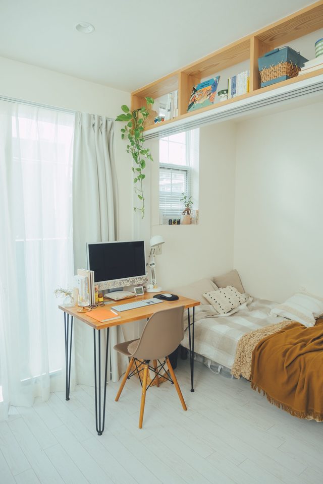 写真 (24枚目) - 無垢材と白のカウンターキッチンに一目惚れ。仕事も暮らしも充実する1LDK・28㎡ - LOCARI（ロカリ）