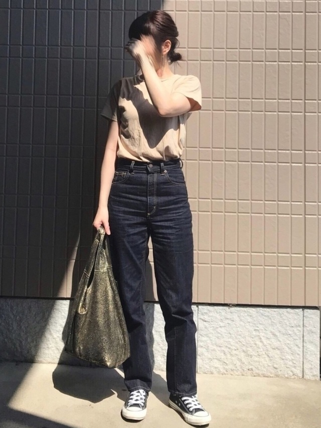 写真 (18枚目) - 「神デニム」と大ヒット中♡GU「ハイウエストストレートジーンズ」の着こなしSNAP - - LOCARI（ロカリ）