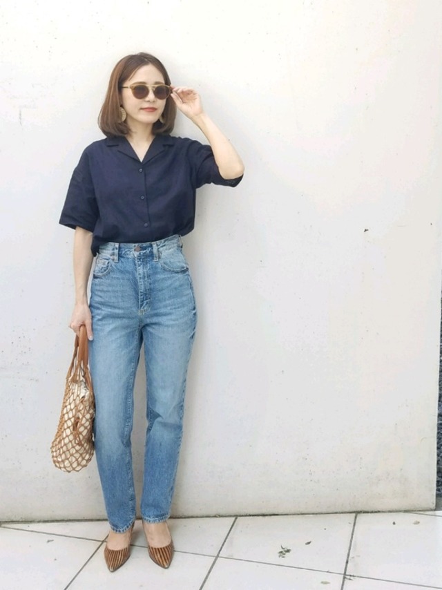 写真 (8枚目) - 「神デニム」と大ヒット中♡GU「ハイウエストストレートジーンズ」の着こなしSNAP - LOCARI（ロカリ）