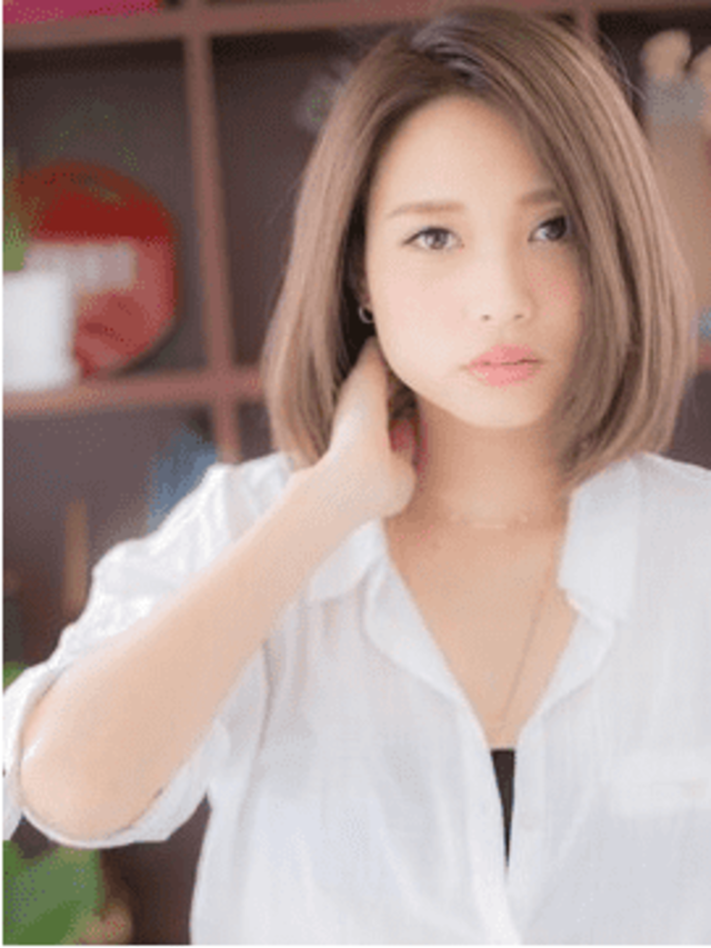 写真 (1枚目) - 色気は髪型で作れます！2022年秋イチ押しのボブ5選〜前髪なし編〜 - LOCARI（ロカリ）