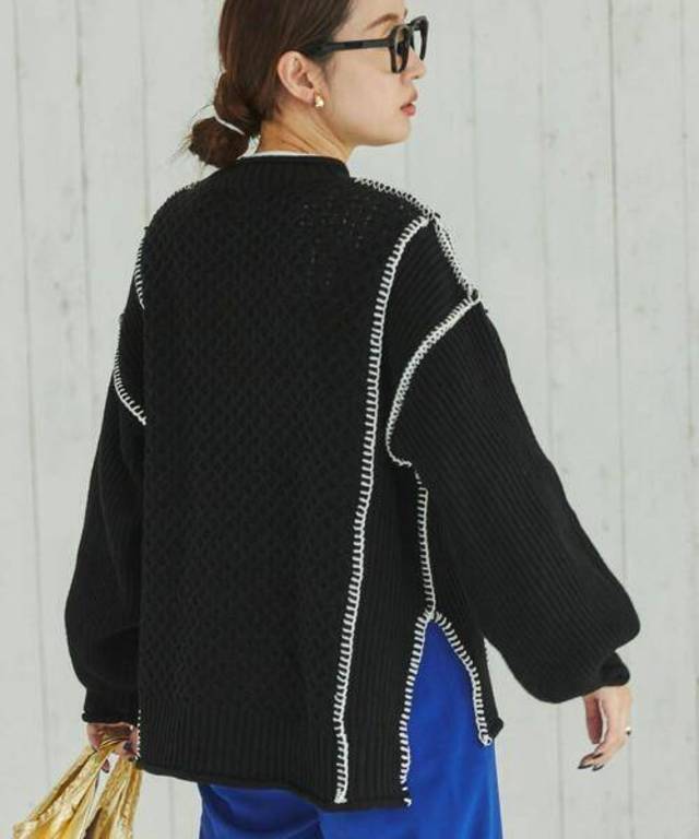写真 (2枚目) - [coen]買い逃さないで！着膨れしない大人の最強「黒ニット」5選 - - LOCARI（ロカリ）