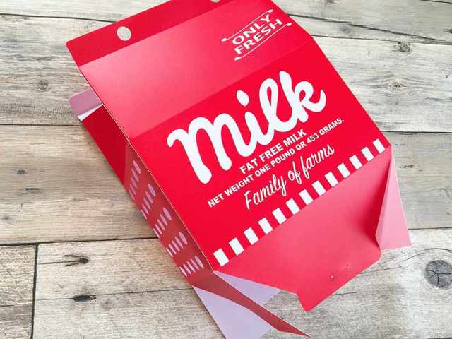 写真 (4枚目) - かわいさ全開♪ セリア「牛乳パック風BOX」は収納力も侮れない！ - - LOCARI（ロカリ）