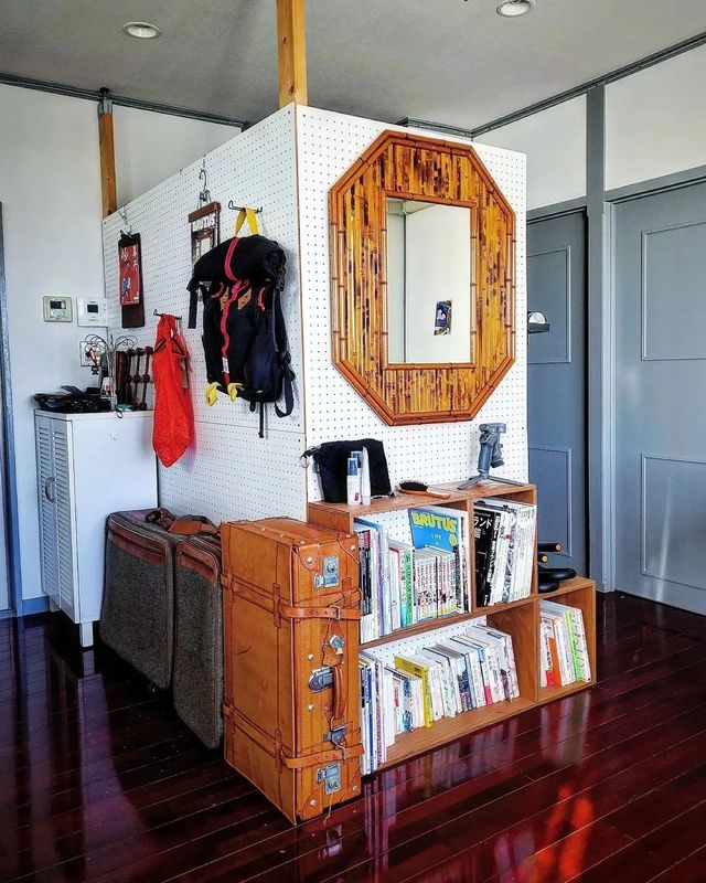 写真 (2枚目) - DIYと形を変える家具で、レイアウトの変化を楽しむ。一人暮らしの2LDKインテリア - LOCARI（ロカリ）