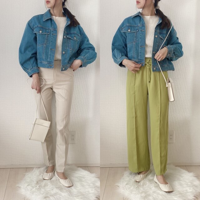 写真 (5枚目) - 今季のデニジャケはこう着るのが正解♡GUの新作アウターで！イマイチNG＆垢抜けOKコーデ - LOCARI（ロカリ）