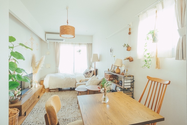 写真 (8枚目) - レイアウトとカラーバランスを意識した過ごしやすいお部屋づくり。1K・26㎡ - LOCARI（ロカリ）